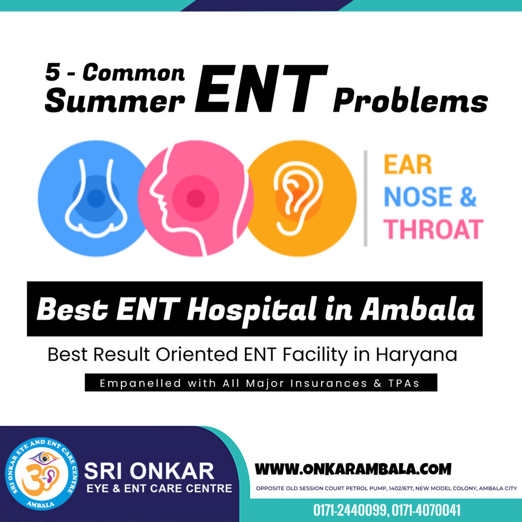 Five Most Common ENT Problems of Summer Months | Dr. Rishi Gautam