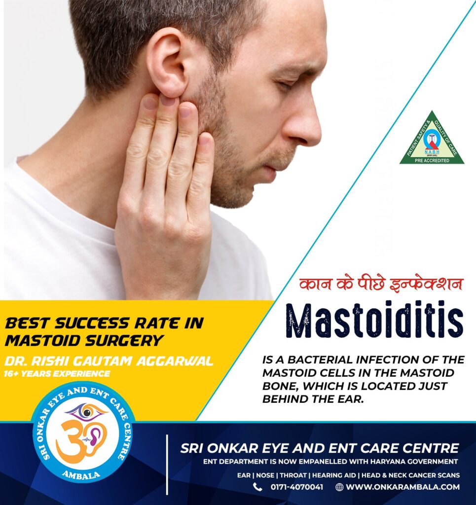 Mastoiditis - Sri Onkar Eye & ENT Care Centre,